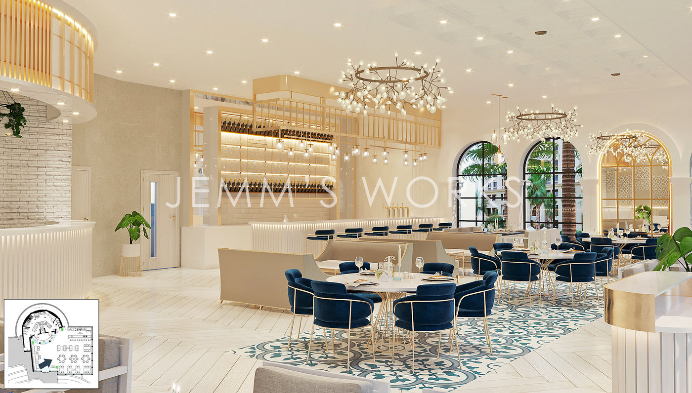 MEDITERRANEAN RESTAURANT @ LUXURY HOTEL , DUBAI by Jemmica Ann Bolor ...