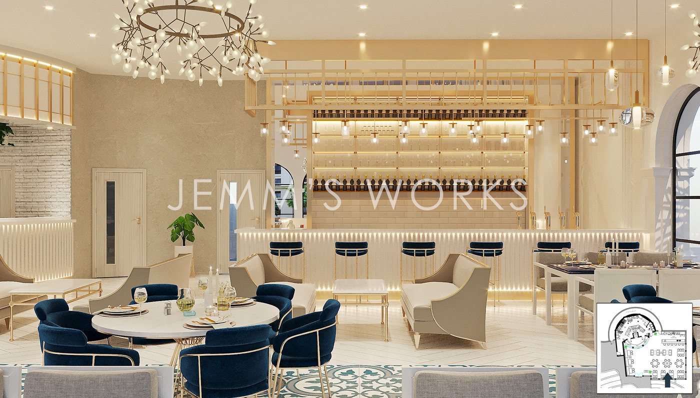 MEDITERRANEAN RESTAURANT @ LUXURY HOTEL , DUBAI by Jemmica Ann Bolor ...