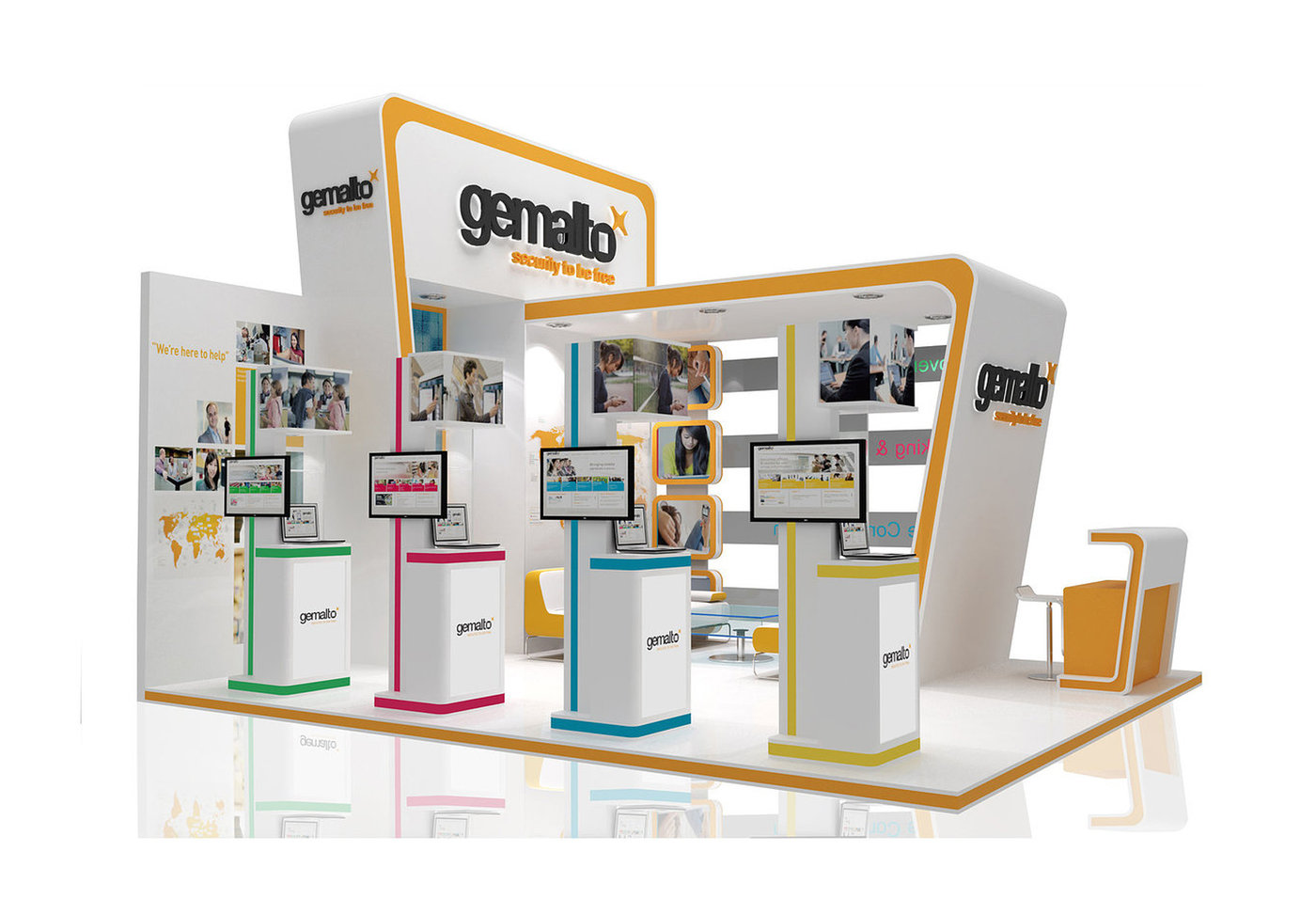 EXHIBITION STAND DESIGNS by Jemmica Ann Bolor Santos at Coroflot.com