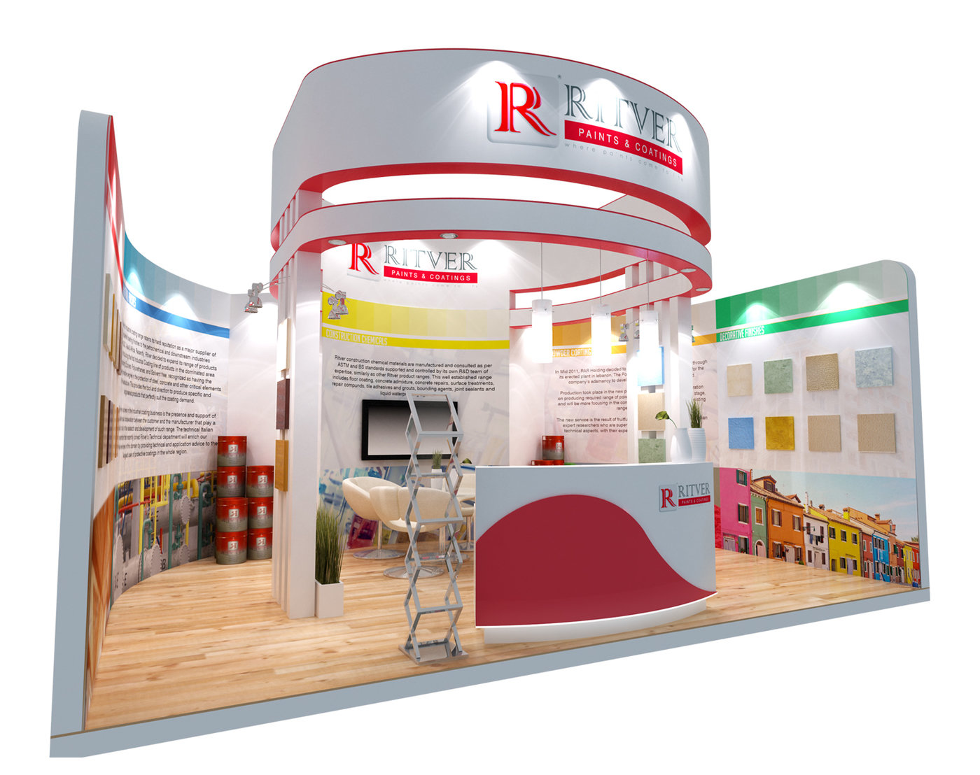 EXHIBITION STAND DESIGNS by Jemmica Ann Bolor Santos at Coroflot.com