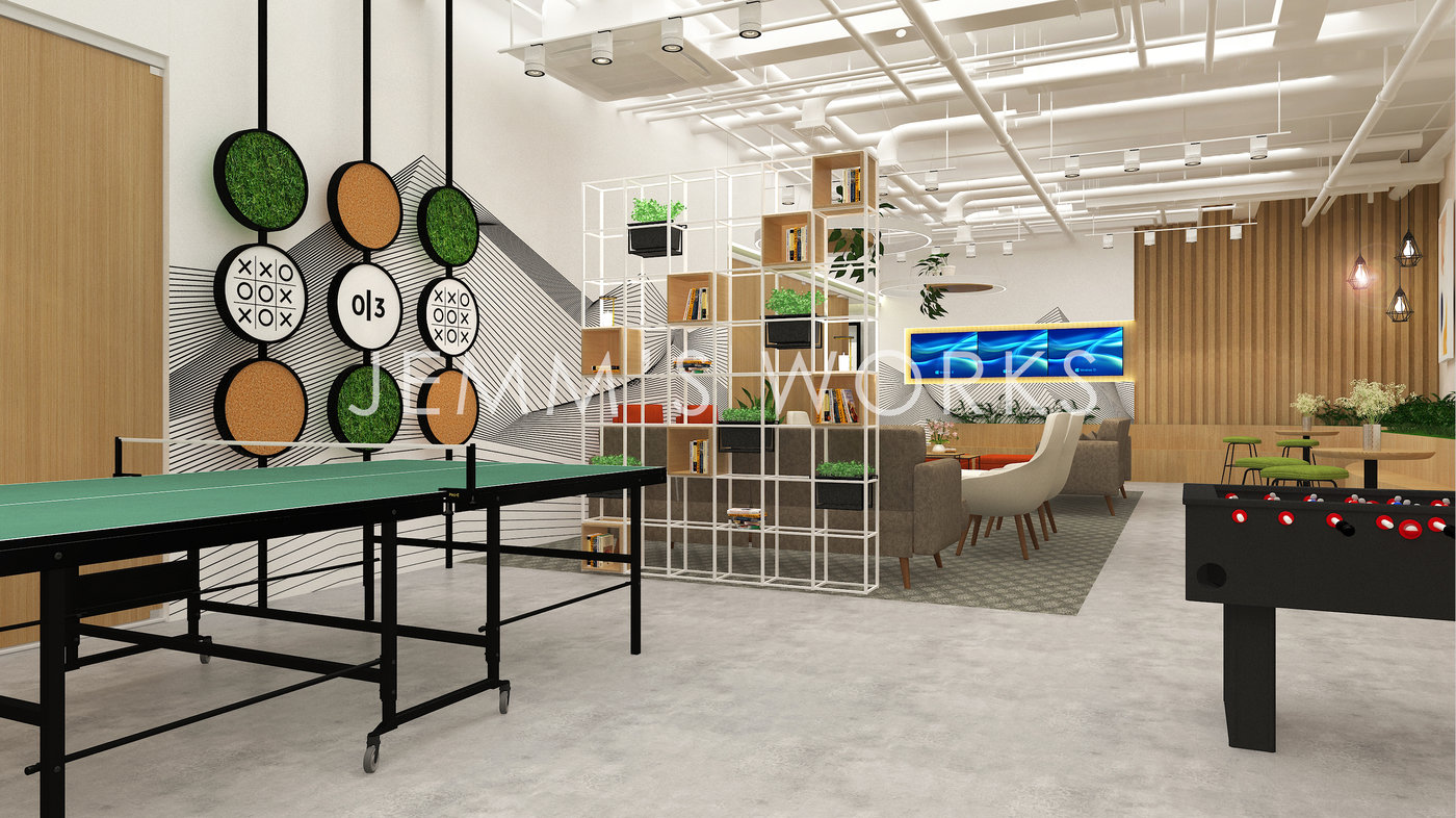 BREAKOUT AREA INTERIOR DESIGN by Jemmica Ann Bolor Santos at Coroflot.com