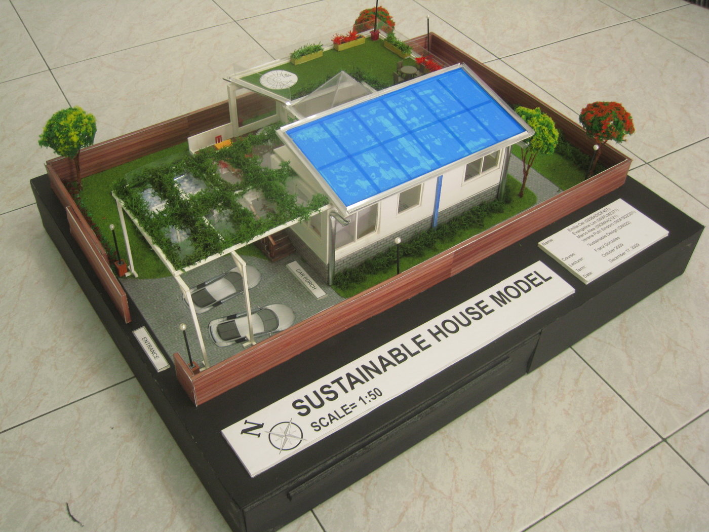 Sustainable House Model by Evangeline Lim Go at Coroflot.com