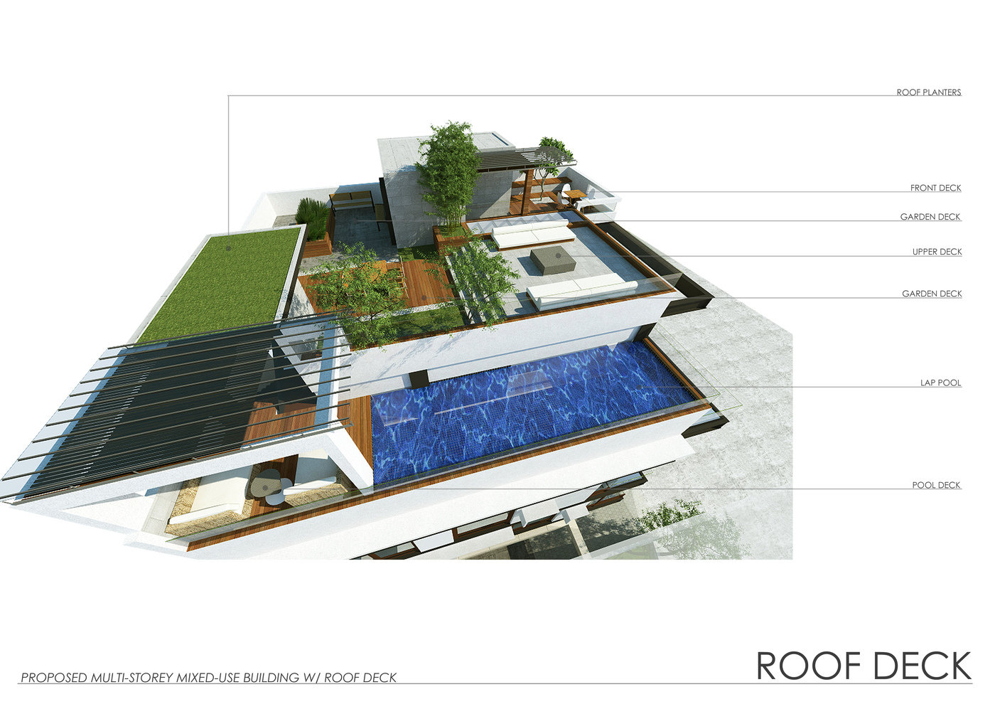 FIVE STOREY MIXED USE BUILDING by Greg Ibarrientos at Coroflot.com