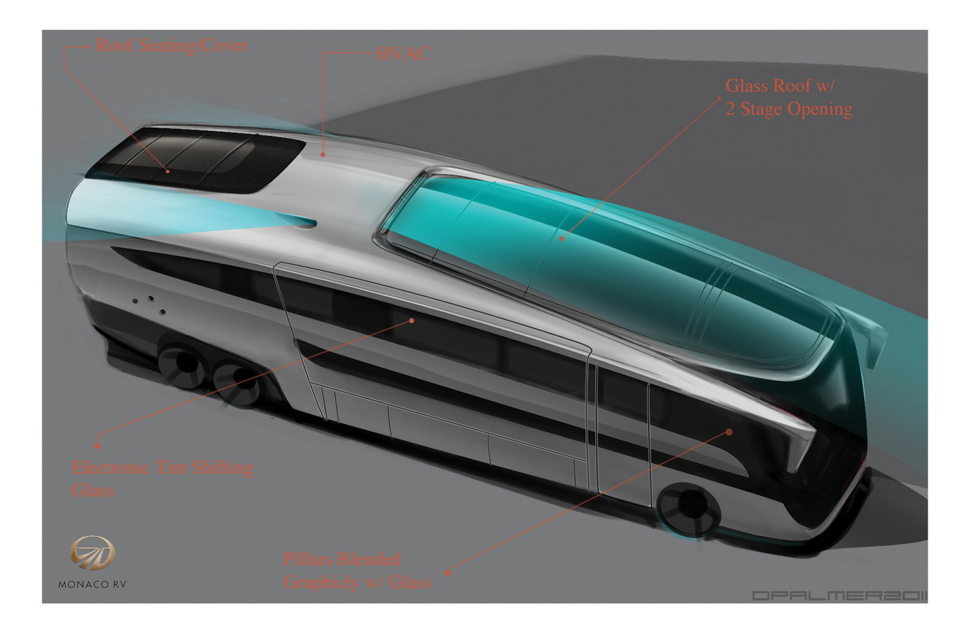 Monaco RV Halo Concept by Devon Palmer at Coroflot.com