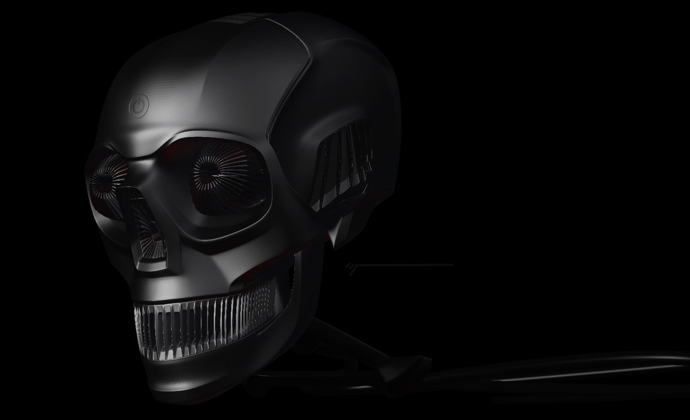 Skull Desktop PC by Tomas Ivaskevicius at Coroflot.com