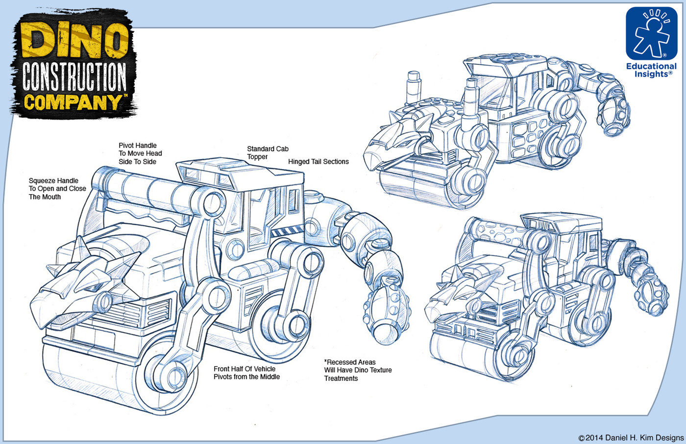 Dino Construction Company by Daniel Kim at Coroflot.com
