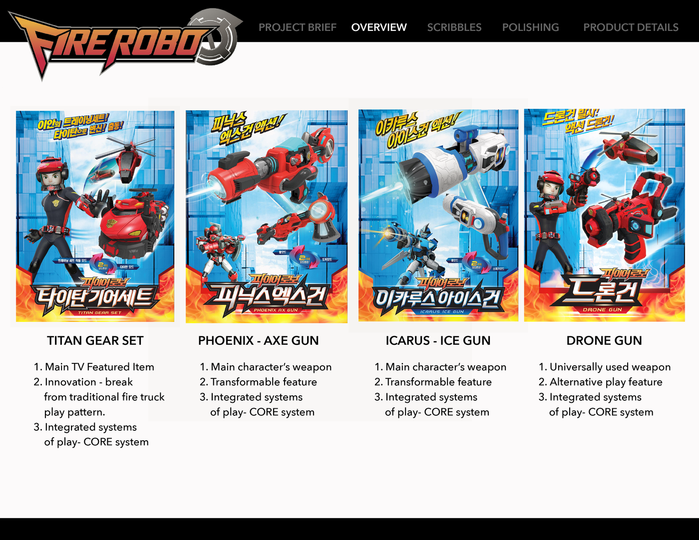 FIREROBO-Steel Fire Brigade by Daniel Kim at Coroflot.com