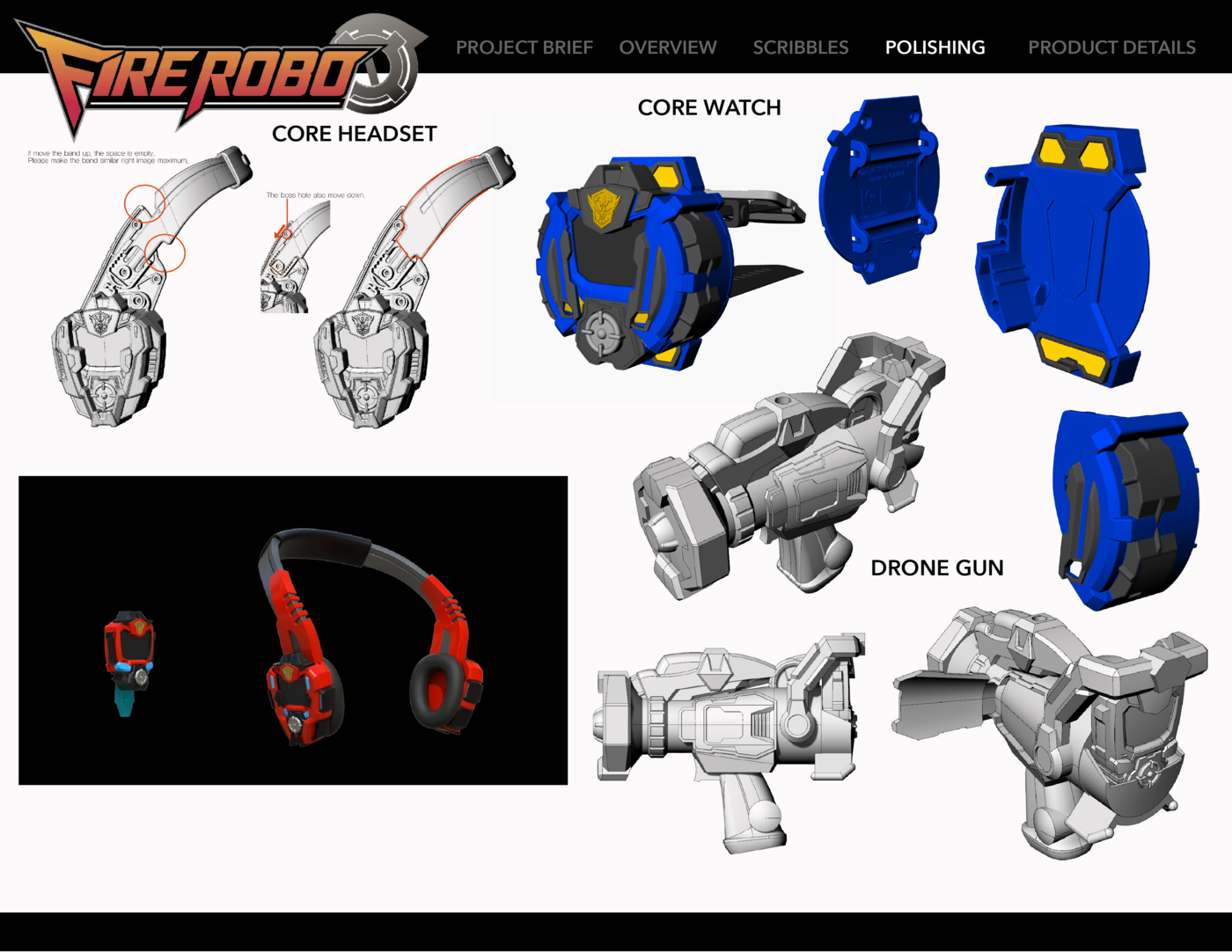FIREROBO-Steel Fire Brigade by Daniel Kim at Coroflot.com