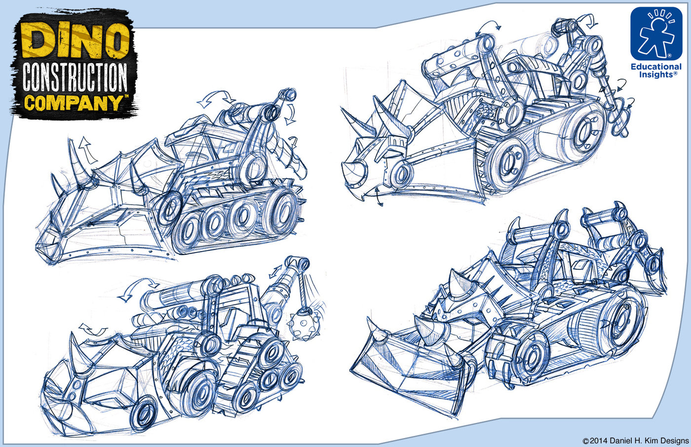 Dino Construction Company by Daniel Kim at Coroflot.com