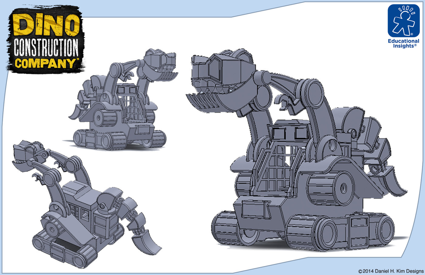 Dino Construction Company by Daniel Kim at Coroflot.com