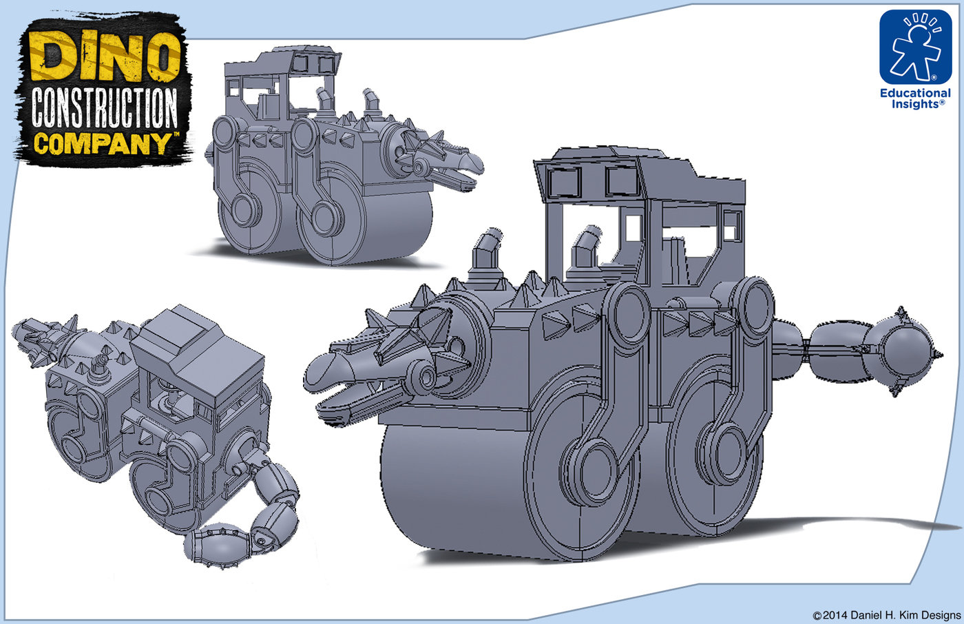 Dino Construction Company by Daniel Kim at Coroflot.com