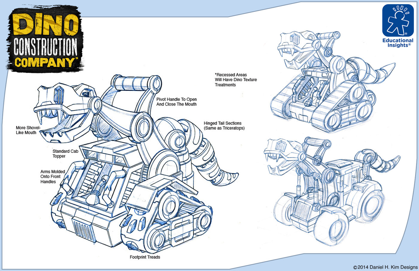 Dino Construction Company by Daniel Kim at Coroflot.com