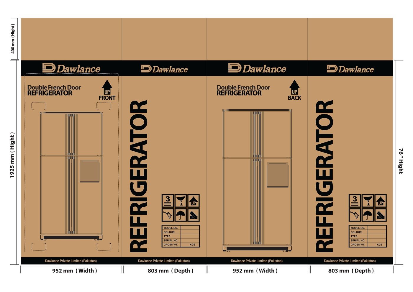 Refrigerator Carton by AceArt Infinity at Coroflot.com