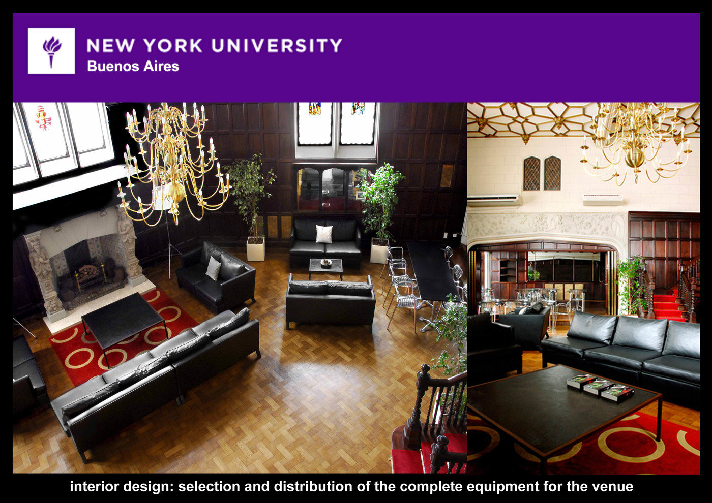 Interior Design for NYU Buenos Aires by Francisco Cespedes at Coroflot.com