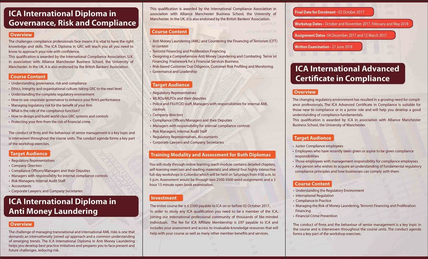 ICA brochure designs by Kaushalya Ekanayake at Coroflot.com