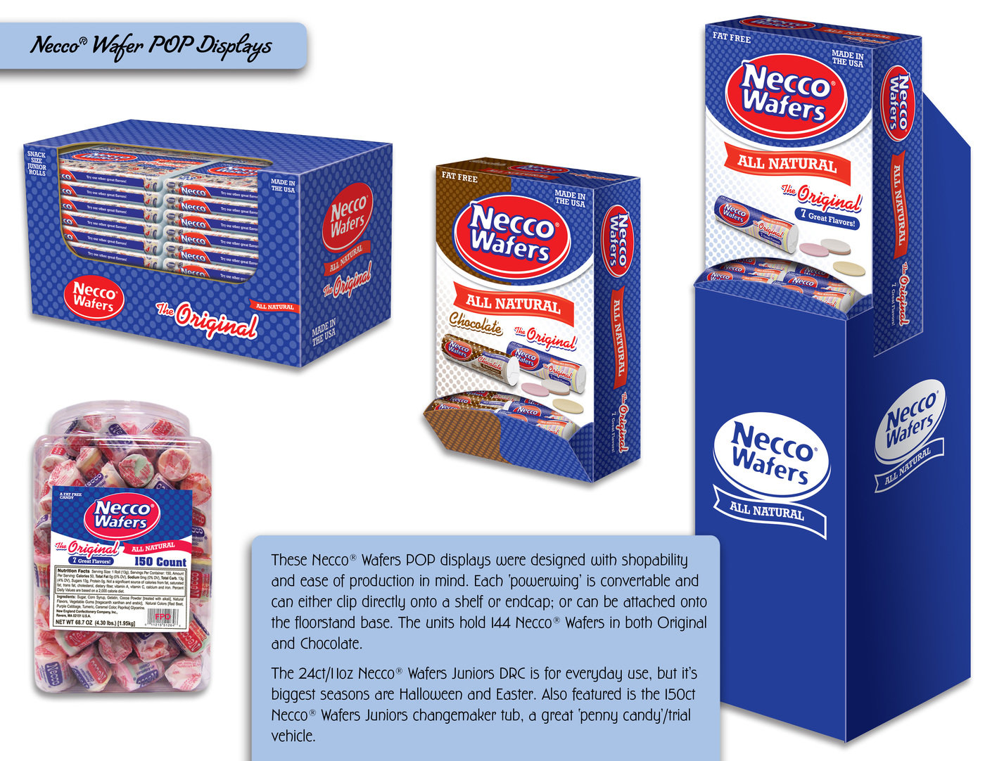 Necco Wafers Re-design by Nicole Dalton at Coroflot.com