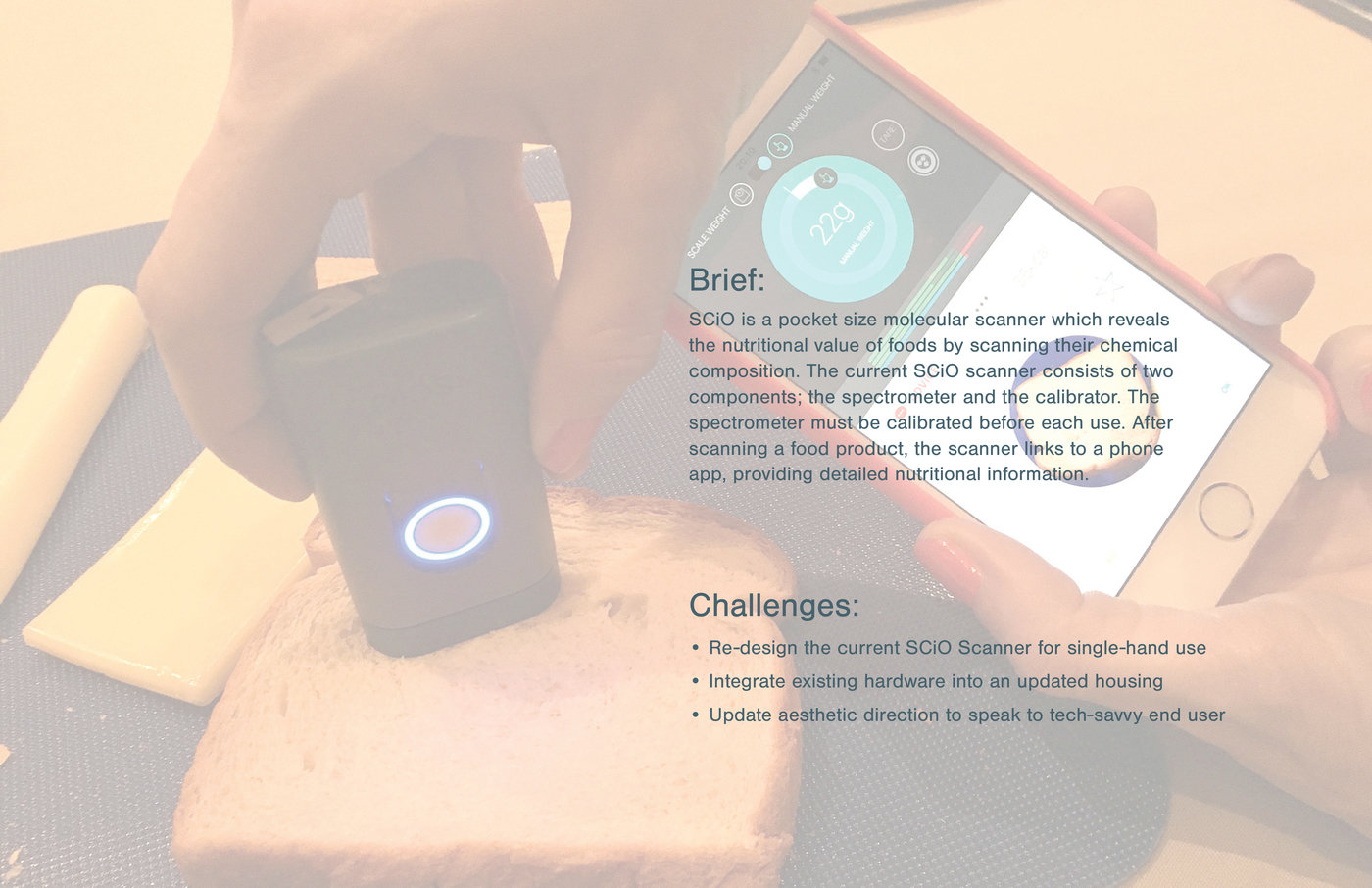 SCiO Molecular Scanner by John Records at Coroflot.com