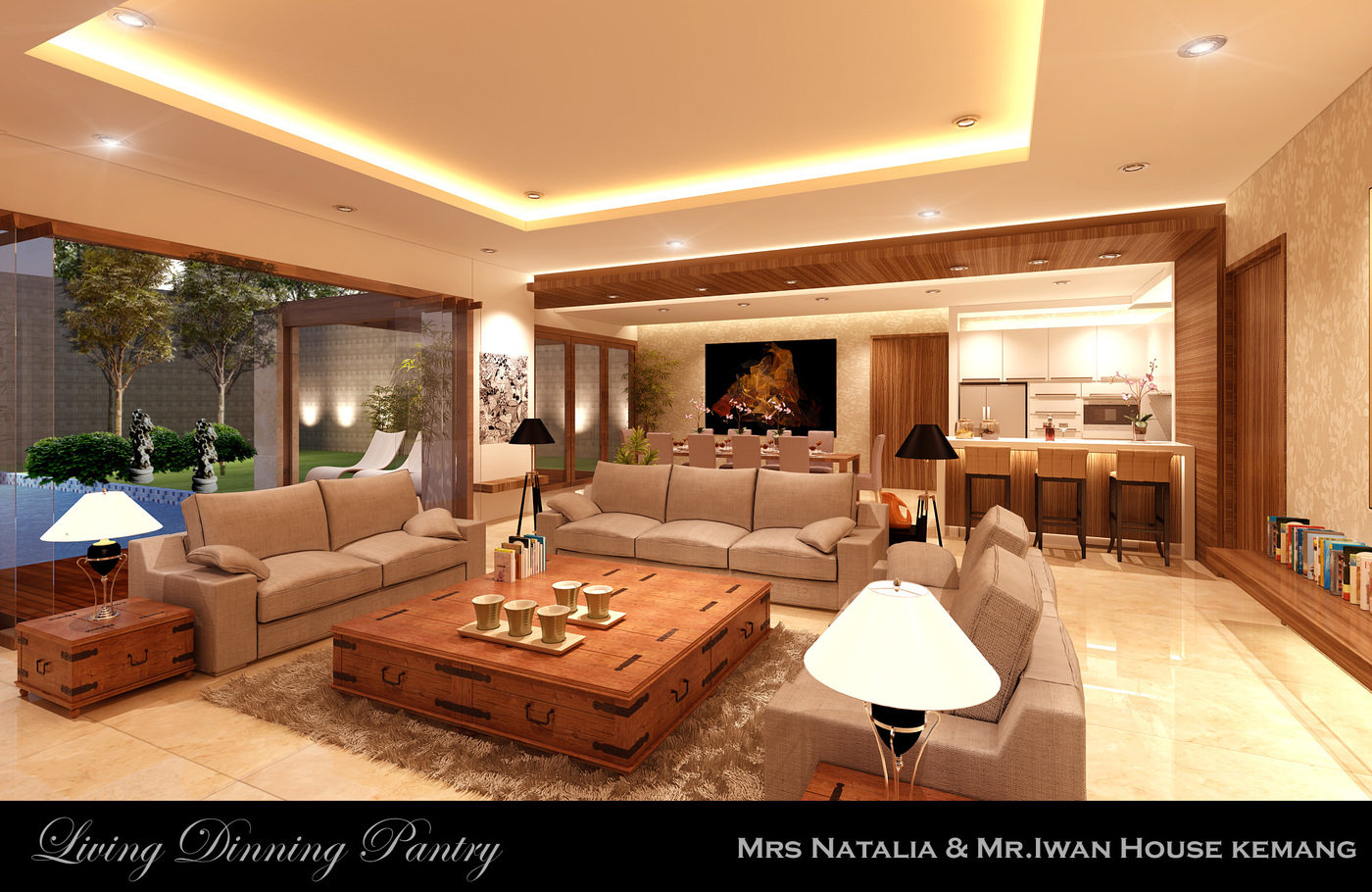 Mr Iwan house by Chrismas Ardianto at Coroflot.com