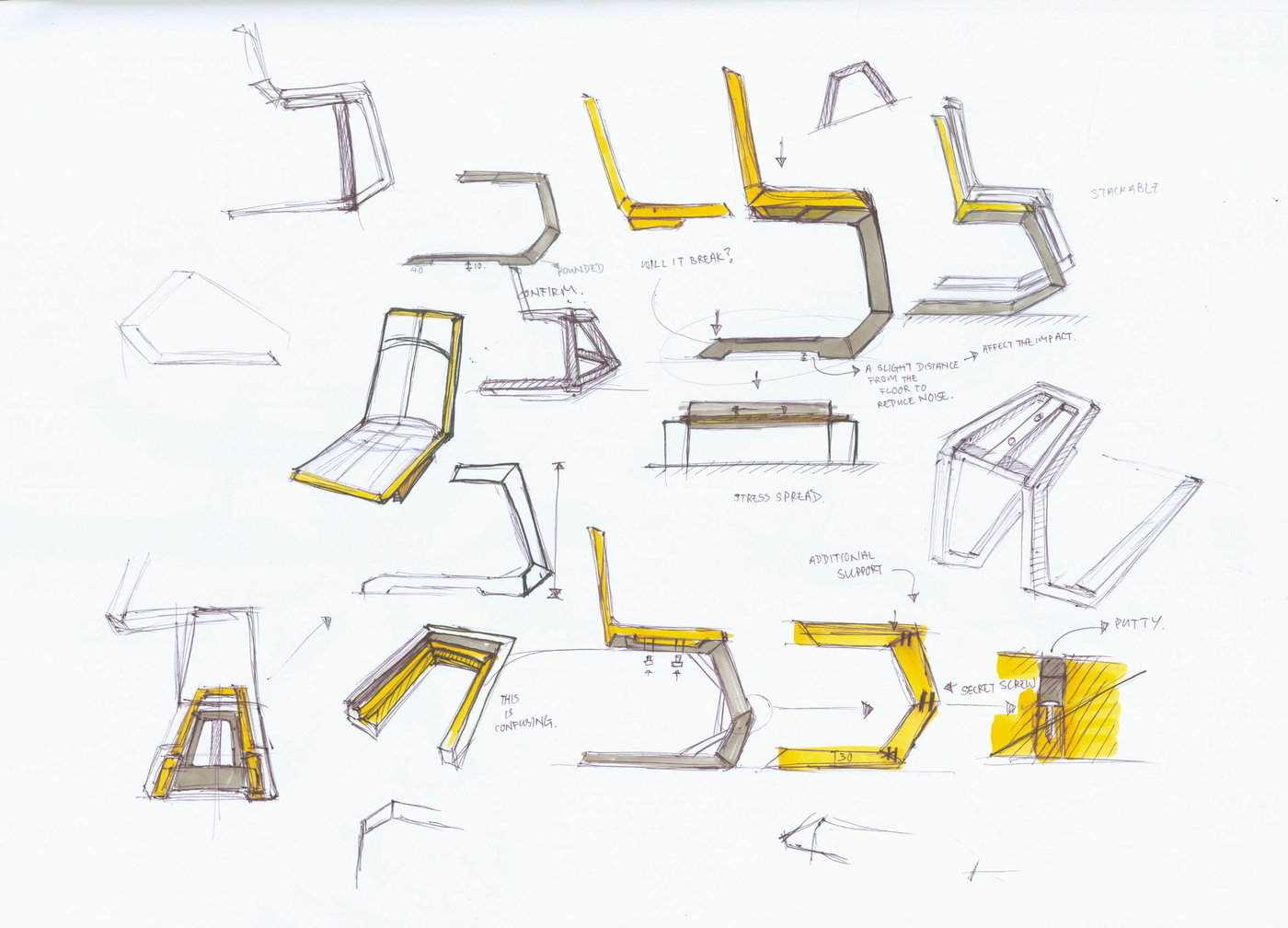 Angled-Furniture design by Douglas Lim at Coroflot.com