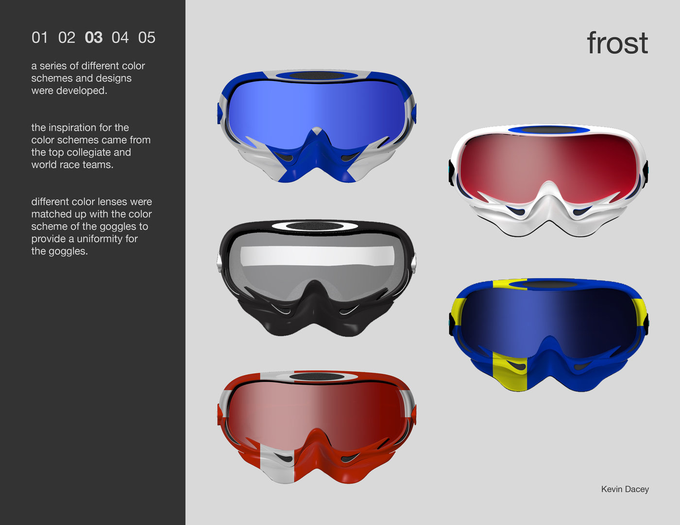 An upload by Kevin Dacey on Coroflot: to the project Frost