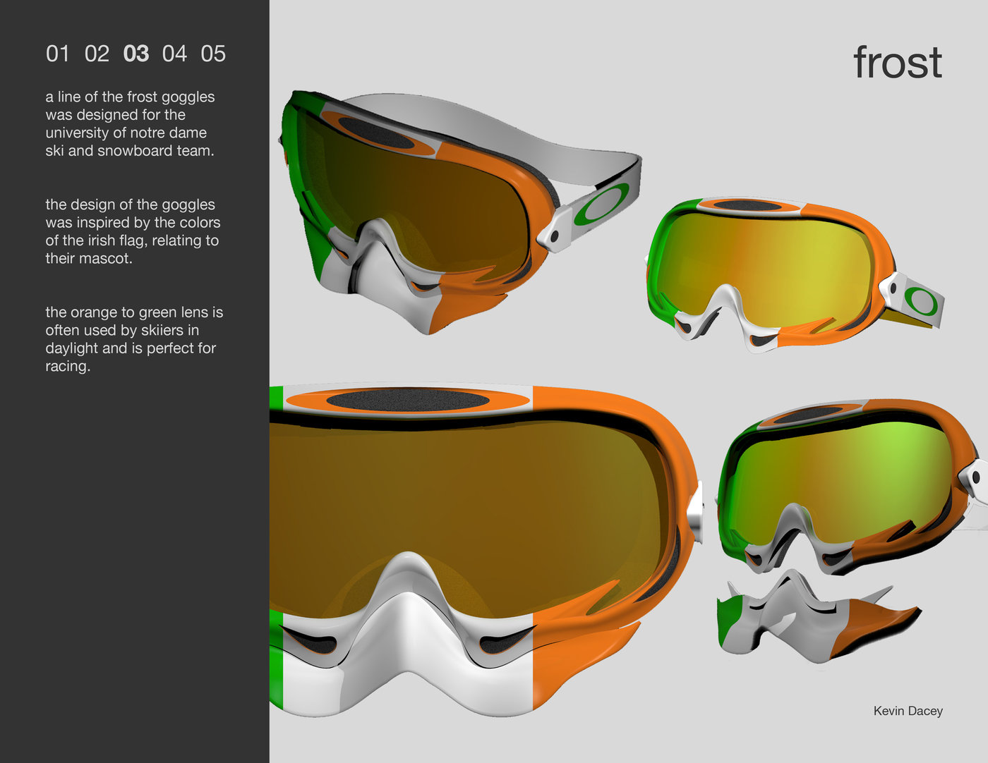 An upload by Kevin Dacey on Coroflot: to the project Frost