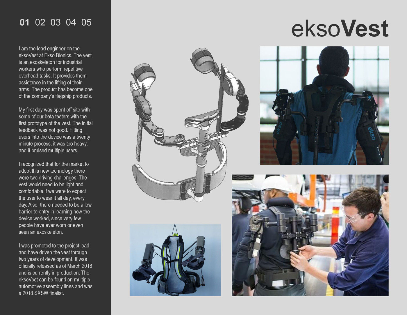 eksoVest by Kevin Dacey at Coroflot.com