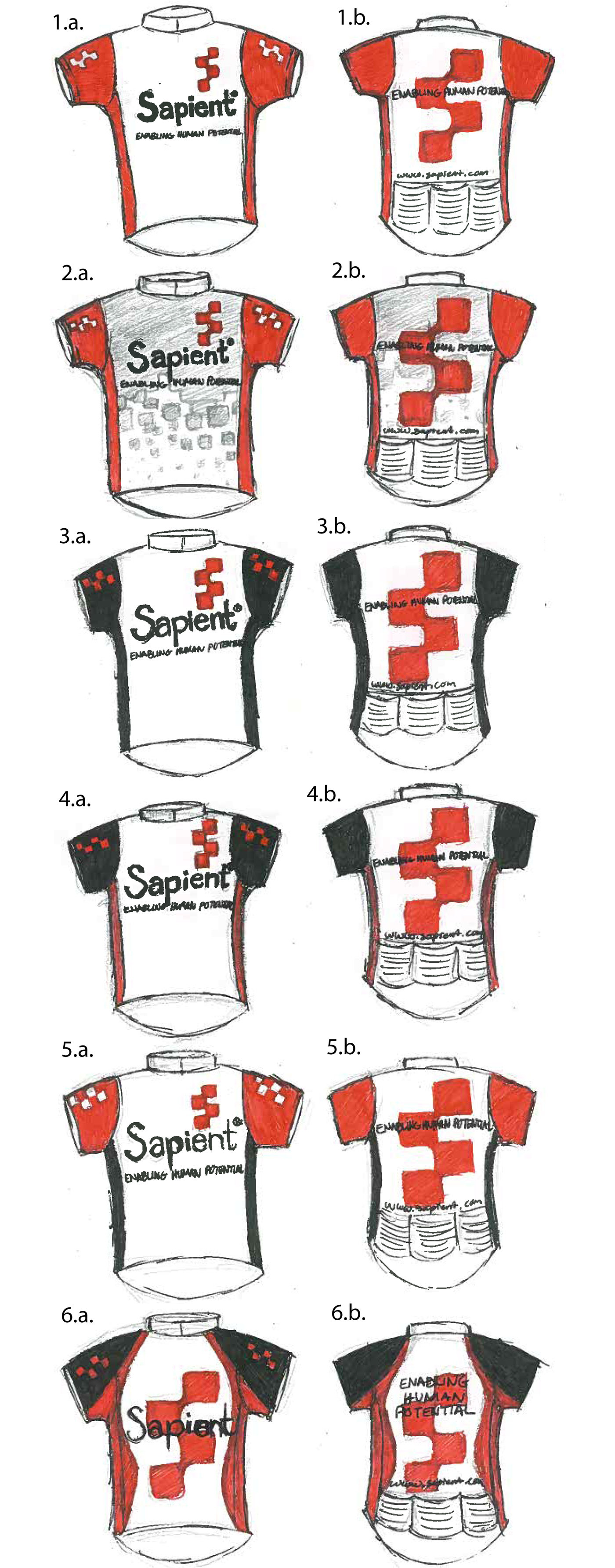Sapient Bike Jersey 2011 by Allison Spitaels at Coroflot.com