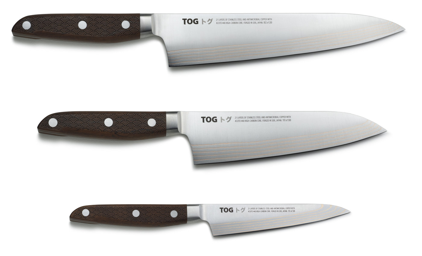 Tog Elite Japanese Kitchen Knives by Robert Beagley-Brown at Coroflot.com
