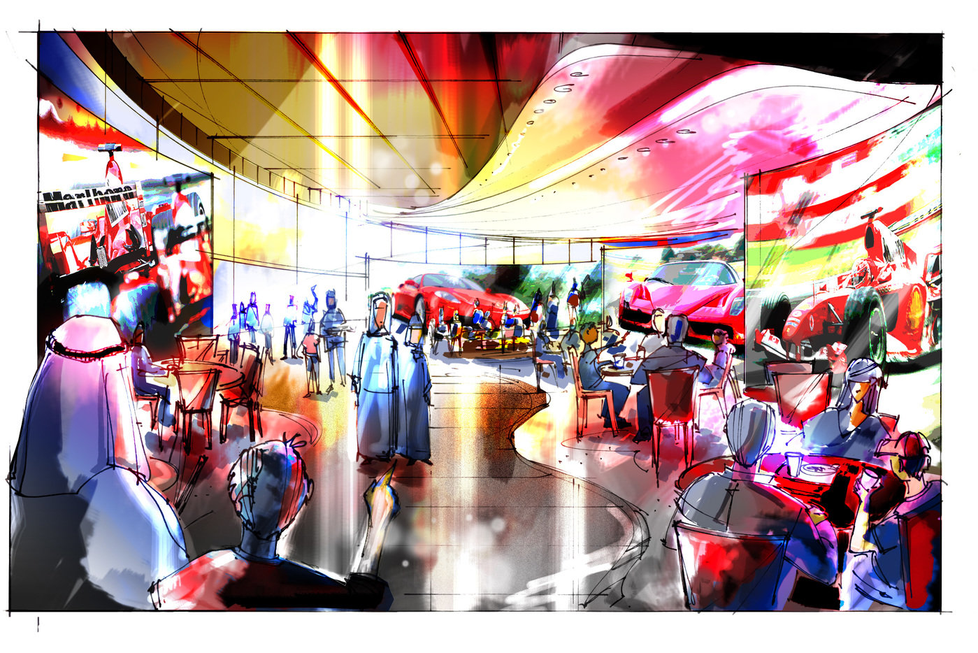 Ferrari World Abu Dhabi - Restaurants Retail and everything else by ...