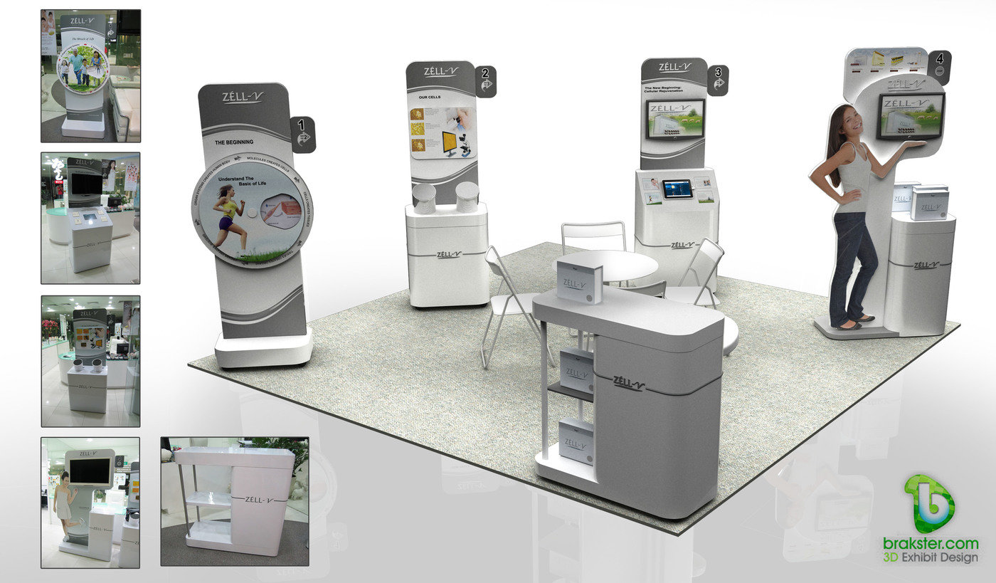 Modular Display Design 2 by Brian Dale Garcia at Coroflot.com