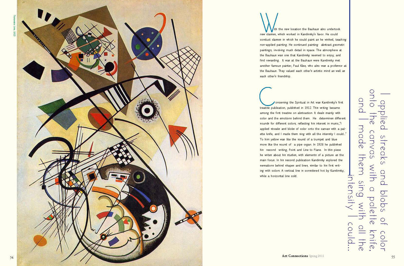 Kandinksy Layout by Carina Liebmann at Coroflot.com