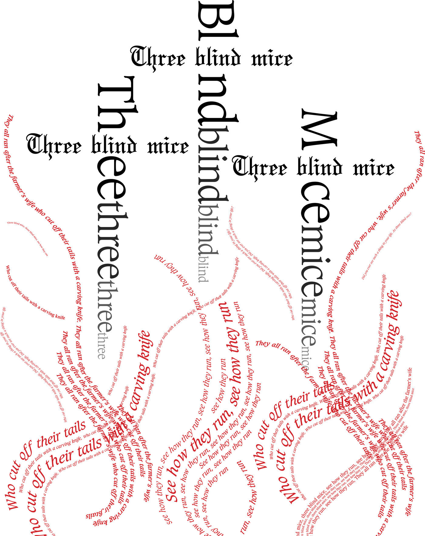 Concrete Poem by Victoria Naughton at Coroflot.com