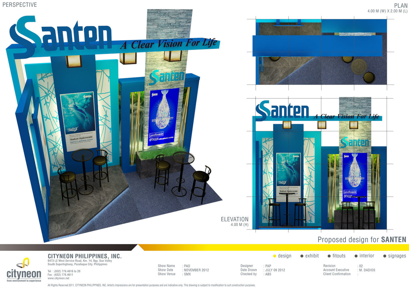 Santen - PAO 2012 by Paul Anthony Parocruz at Coroflot.com