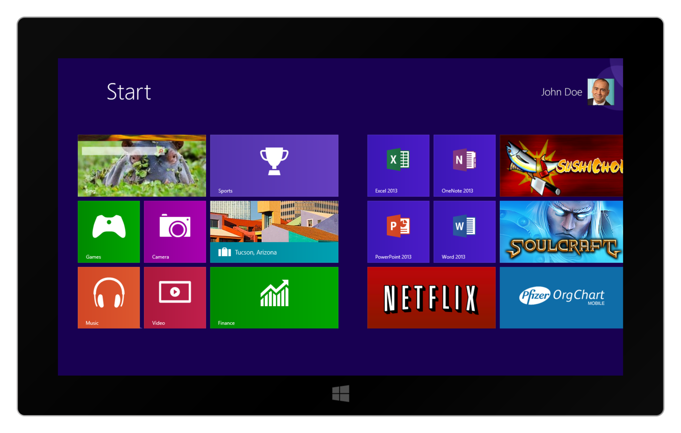 Pfizer Org Charts (Windows 8) by Abhijit Karnik at Coroflot.com