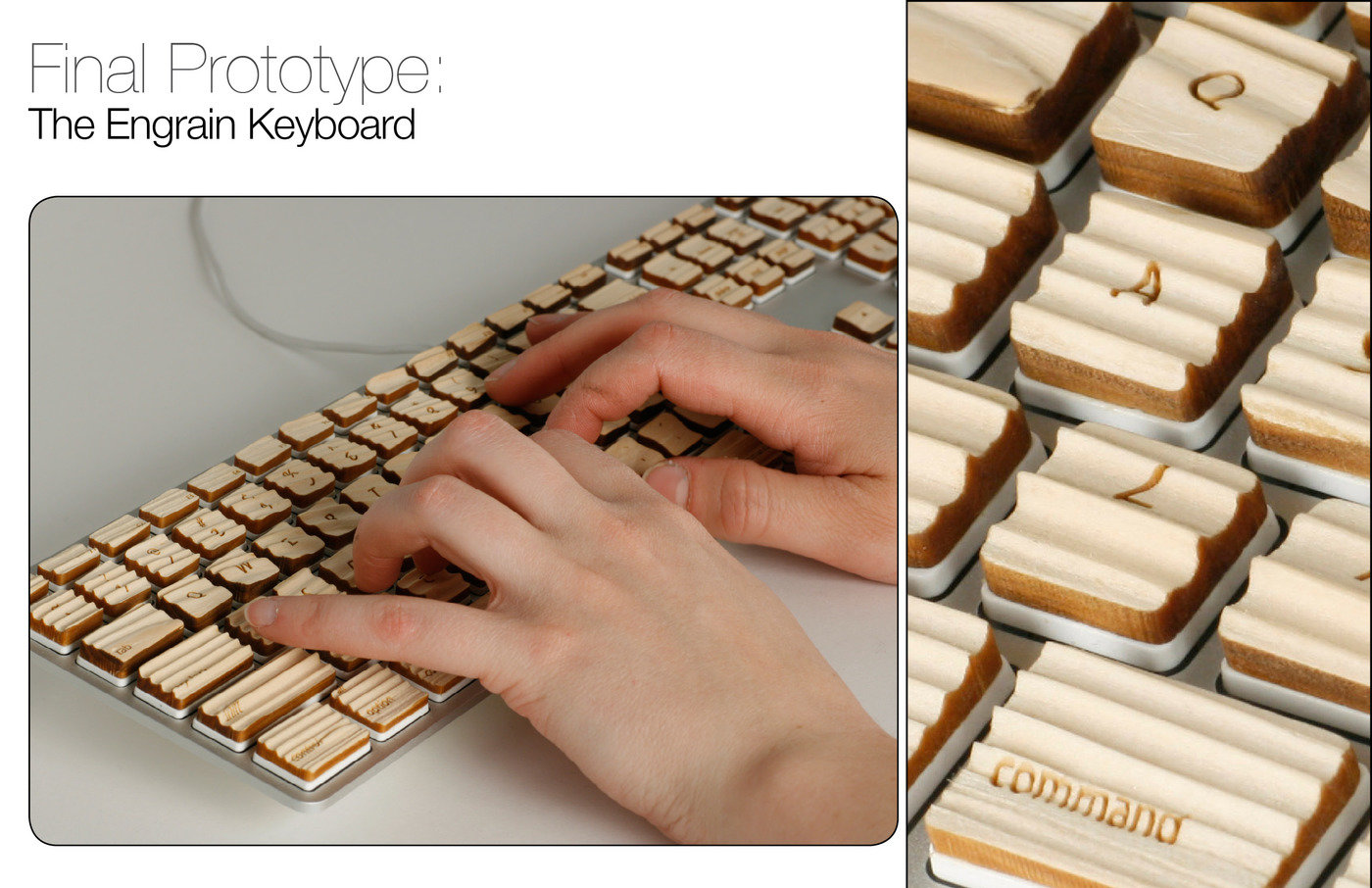 Engrain Tactile Keyboard by Michael Roopenian at Coroflot.com