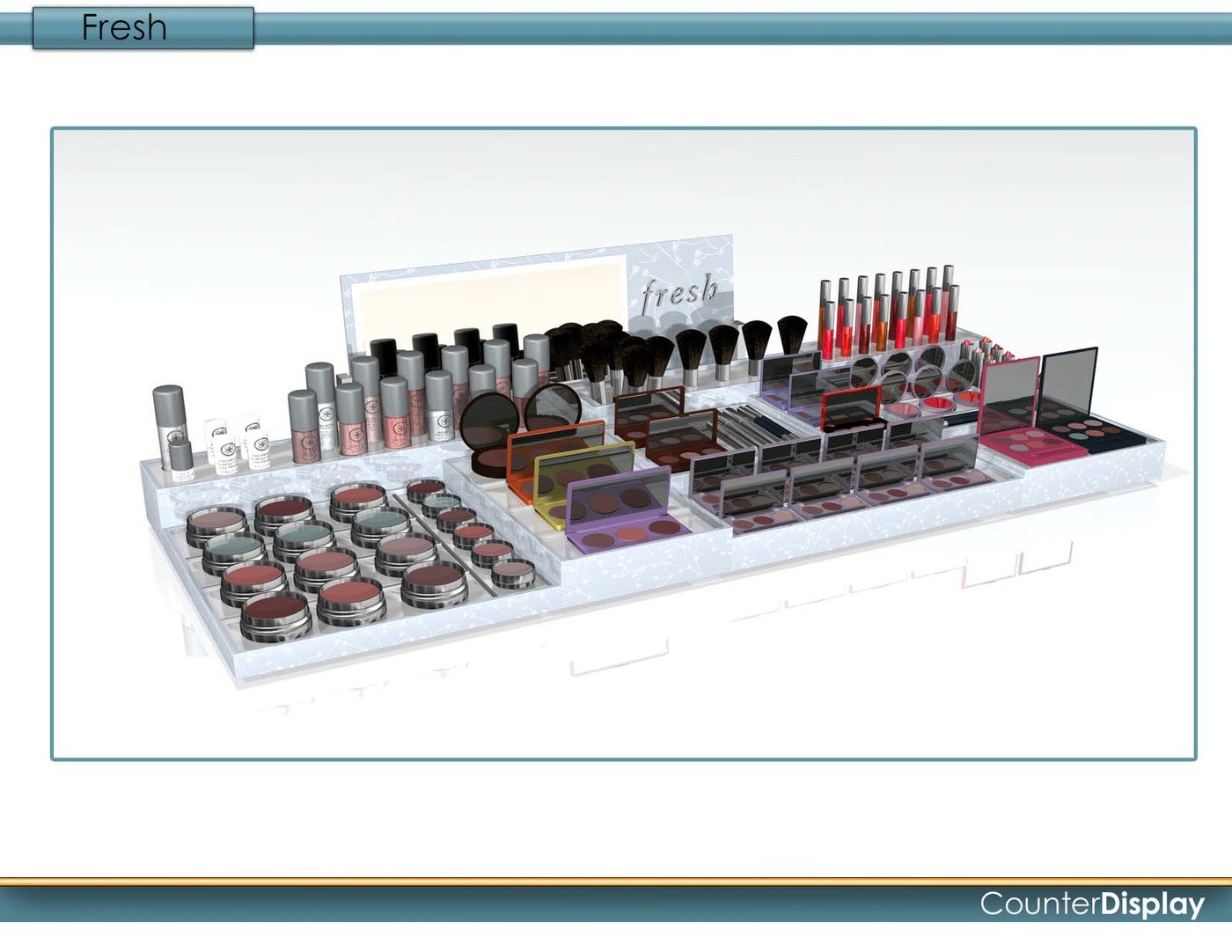Fresh Cosmetics Tester Unit by Zeev Fleisher at Coroflot.com