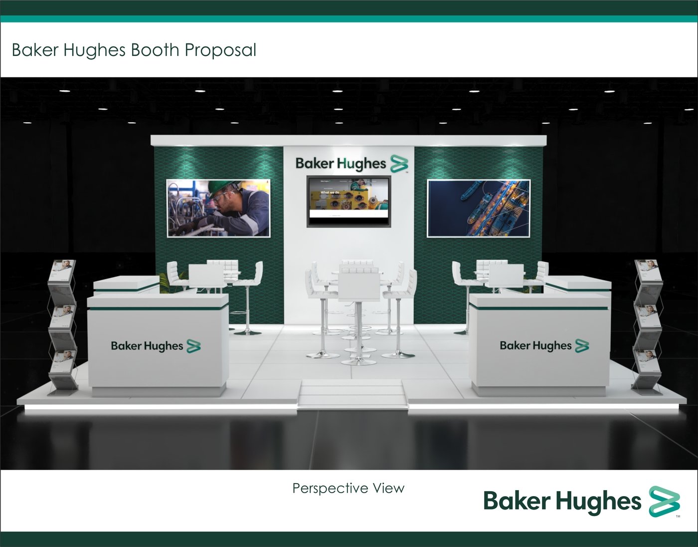 Baker Hughes Booth Proposal by Julius Sagun at Coroflot.com