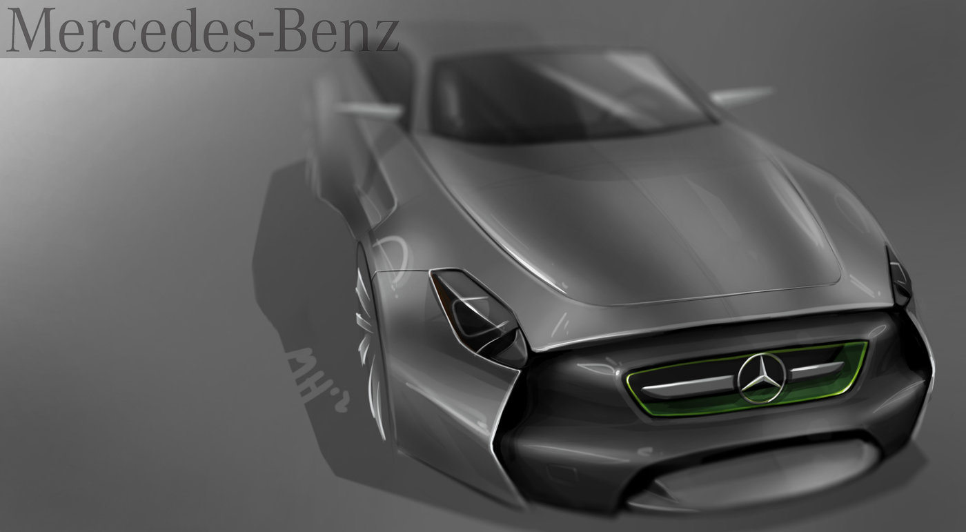 Mercedes project 2012. Interior/Exterior/Model by Matt Hilburn at ...