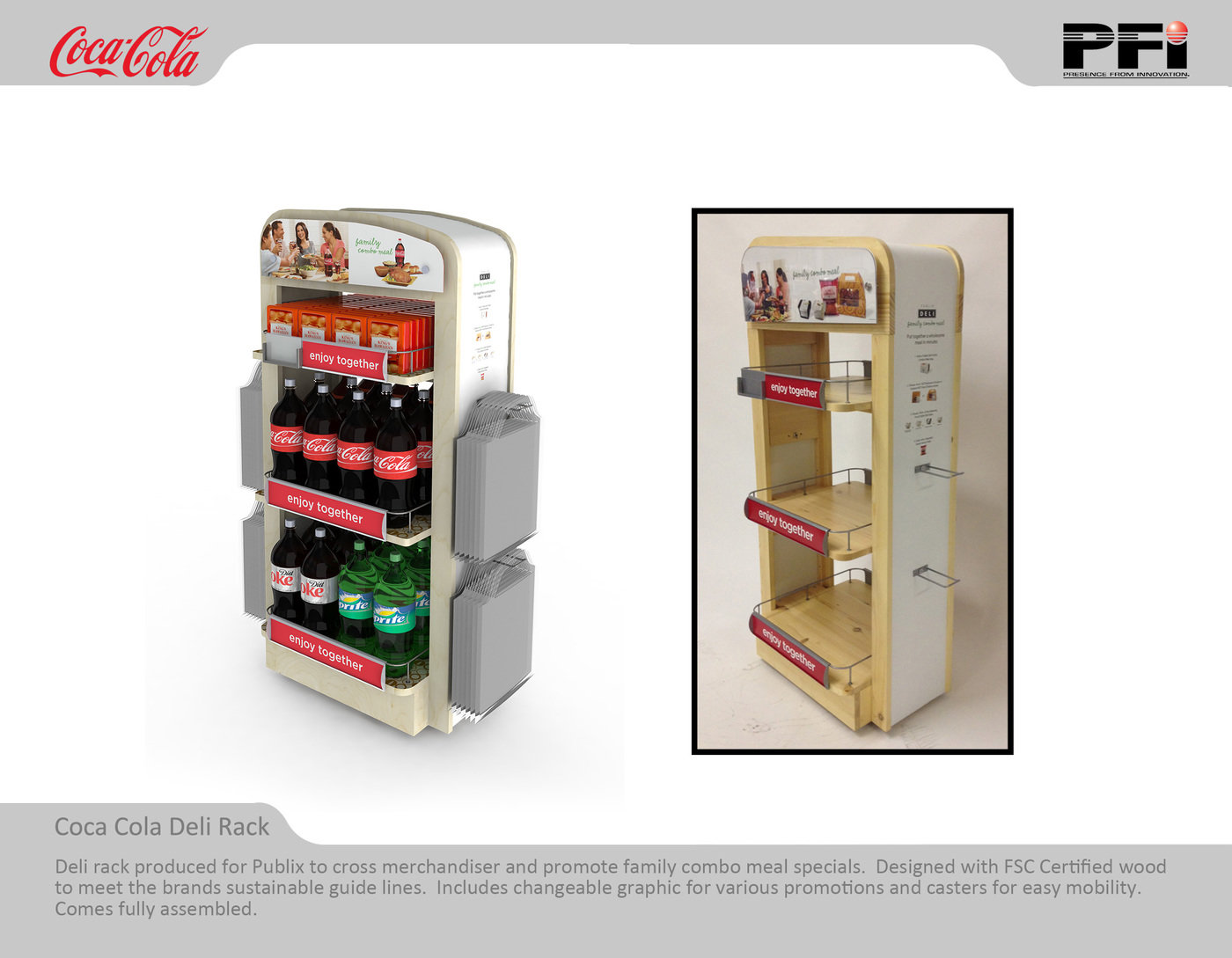 Coca Cola Publix Deli Rack by Josh Gierer at Coroflot.com