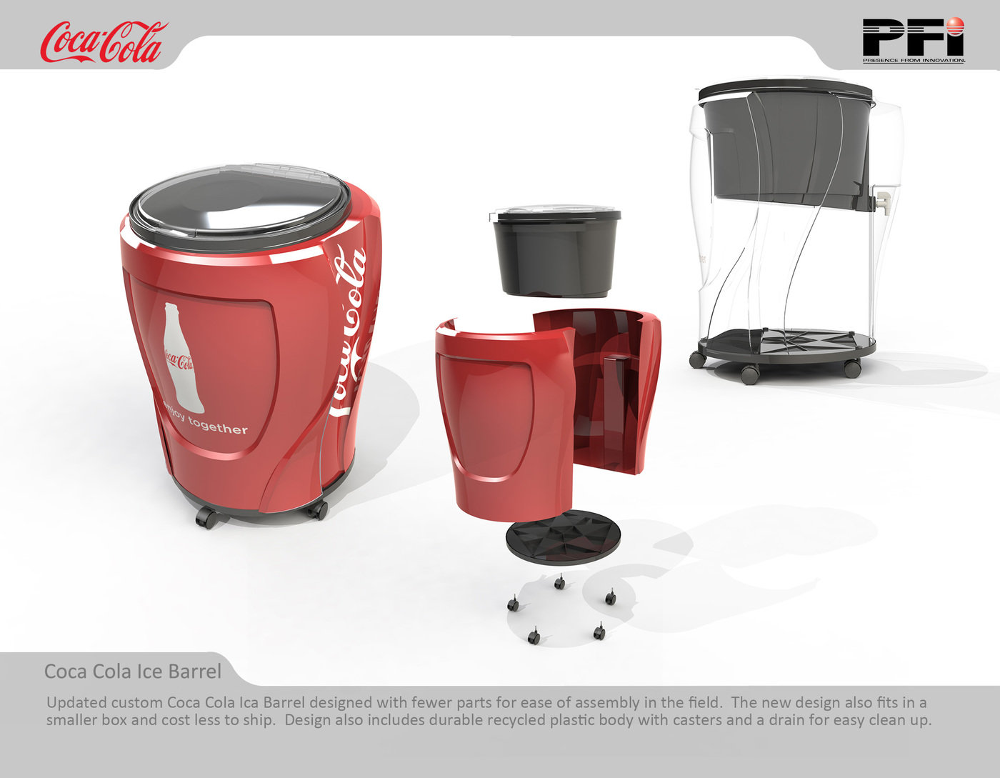 Coca Cola Ice Barrel by Josh Gierer at Coroflot.com