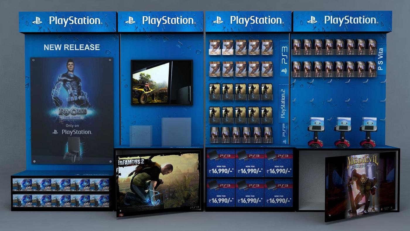 Kiosk, Wall Display and Game zone by Nilesh Shah at Coroflot.com