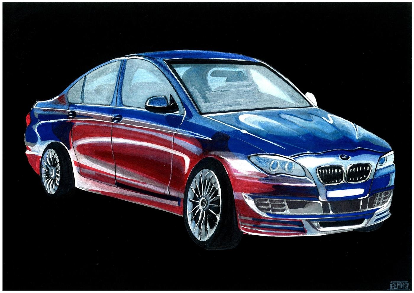 Marker Rendering by Elahe Rostami at Coroflot.com