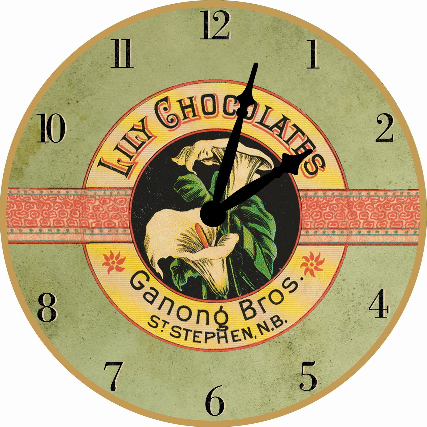 Vintage Clock Faces by Sarah Hartung at Coroflot.com
