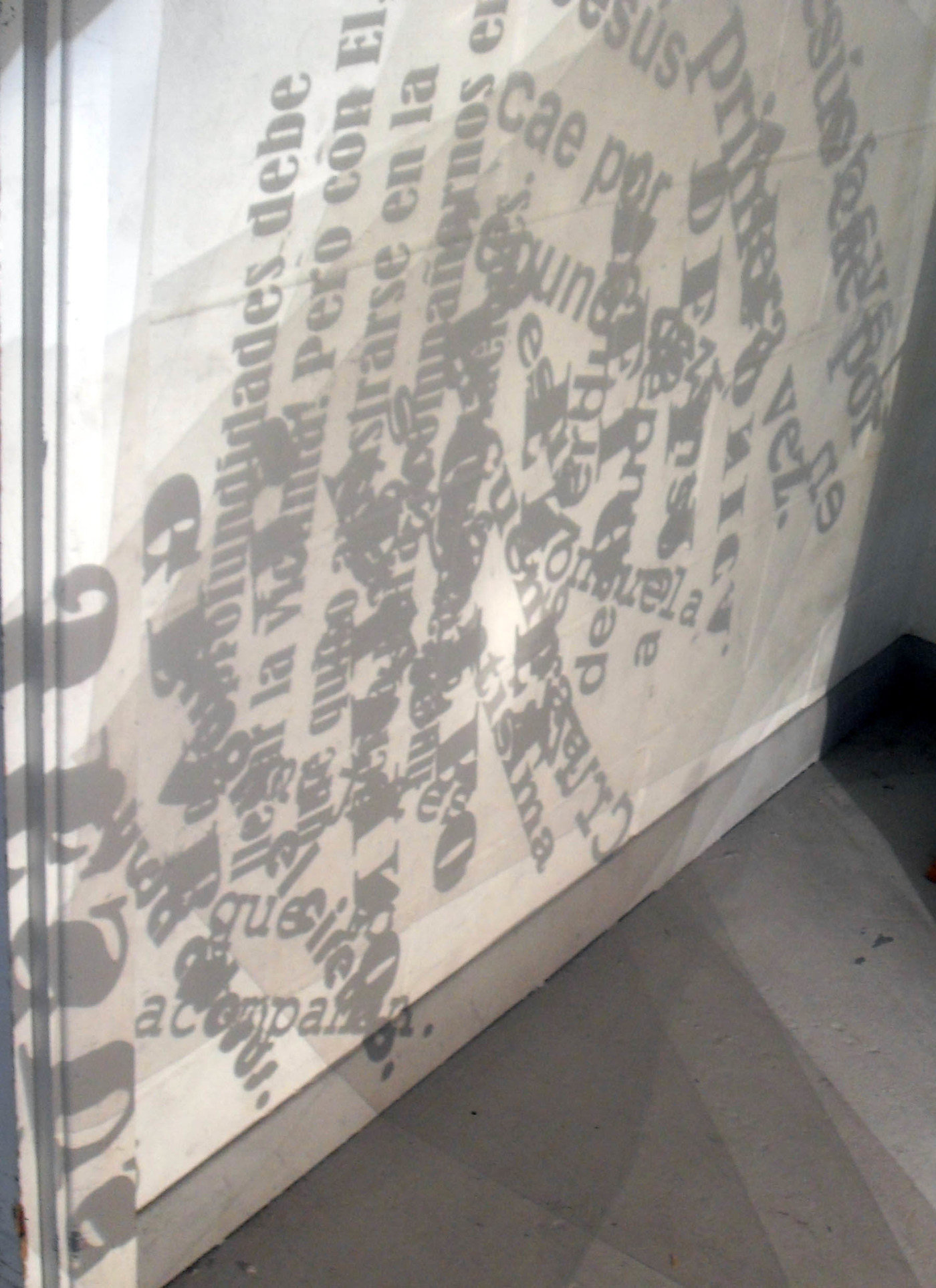 Projection Typography by Jhon Alexander Colorado Orrego at Coroflot.com