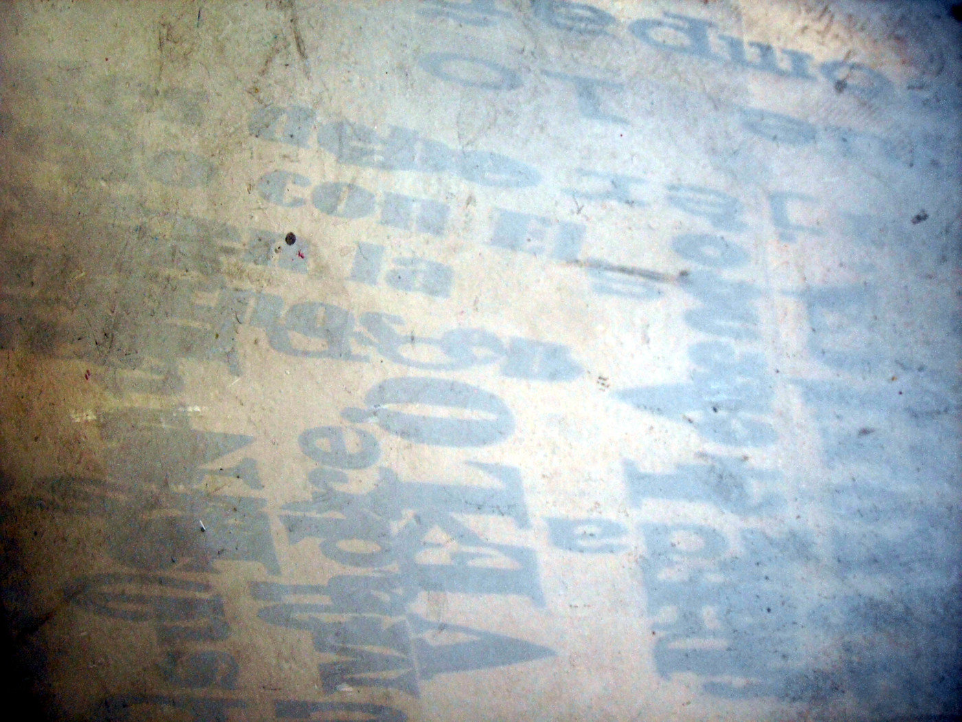 Projection Typography by Jhon Alexander Colorado Orrego at Coroflot.com