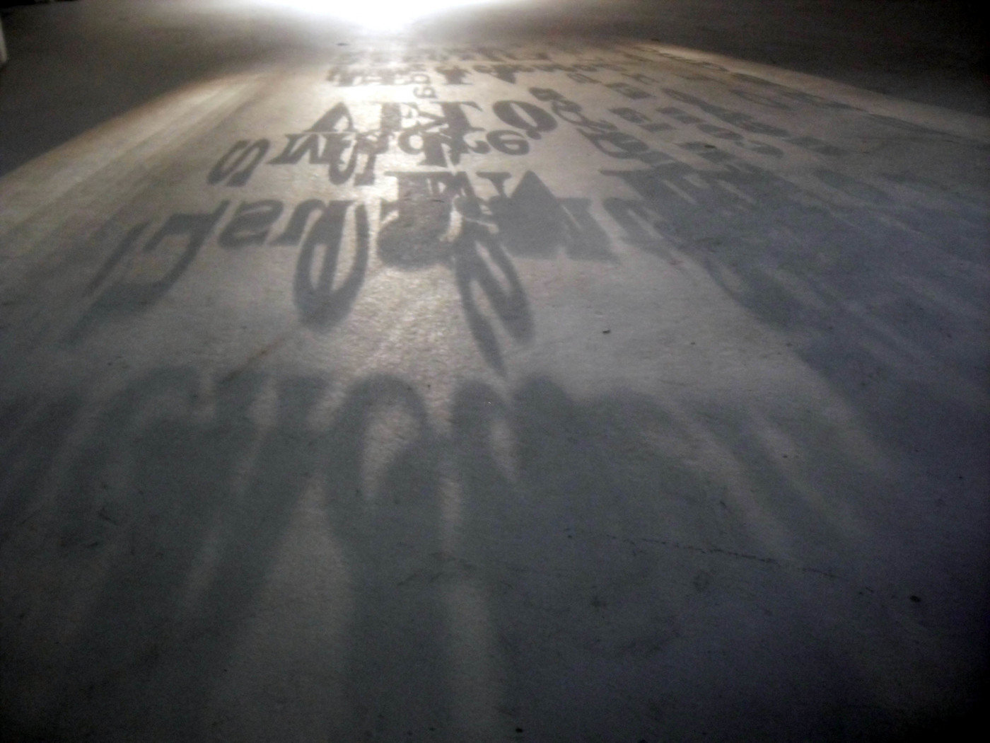 Projection Typography by Jhon Alexander Colorado Orrego at Coroflot.com