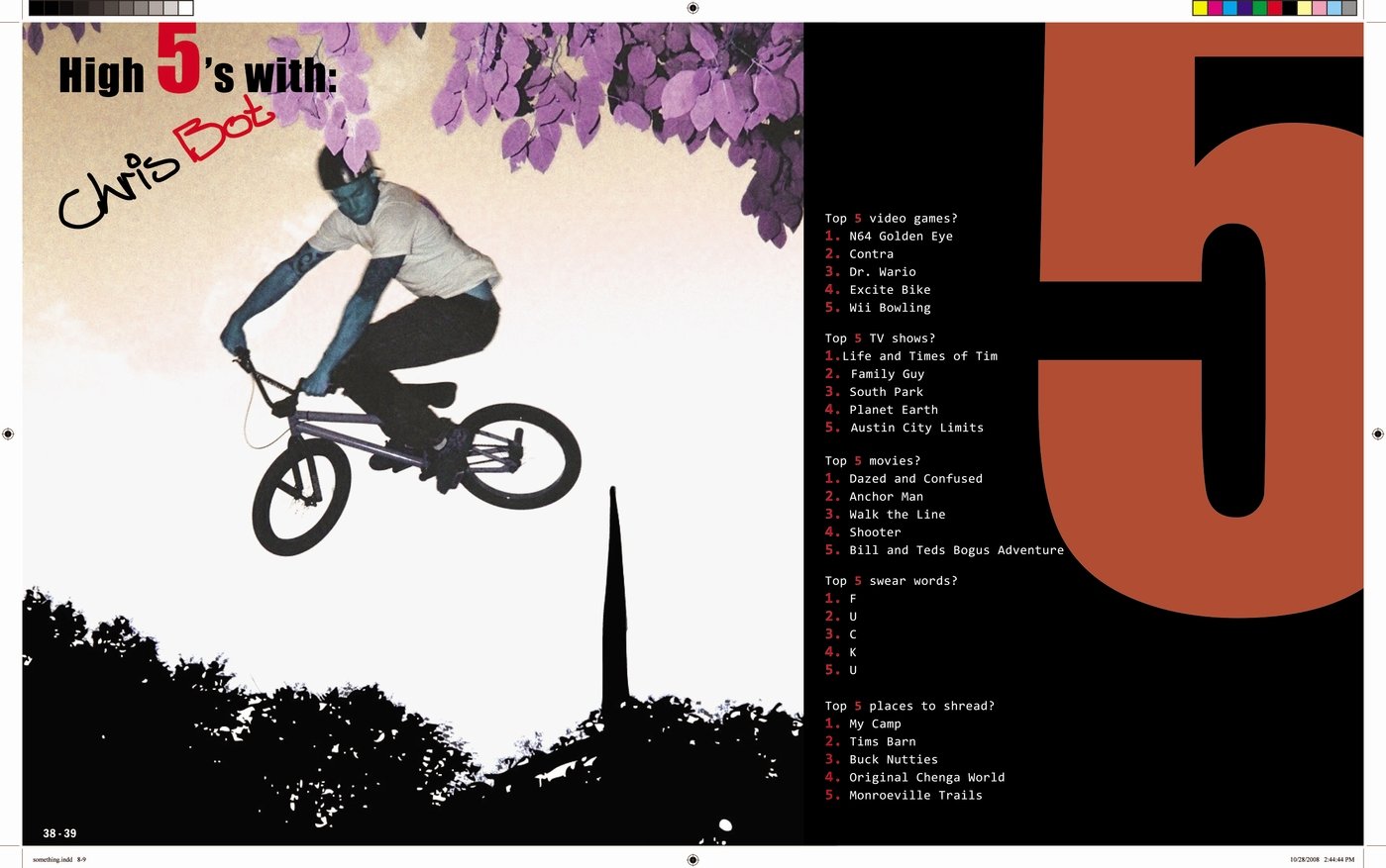Dig BMX Magazine Re-Design by Jim McClune at Coroflot.com