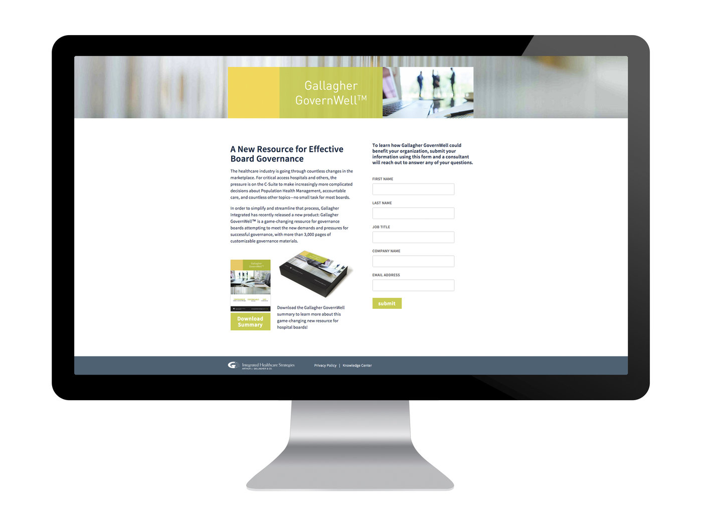 website design by Stephanie M Voss at Coroflot.com