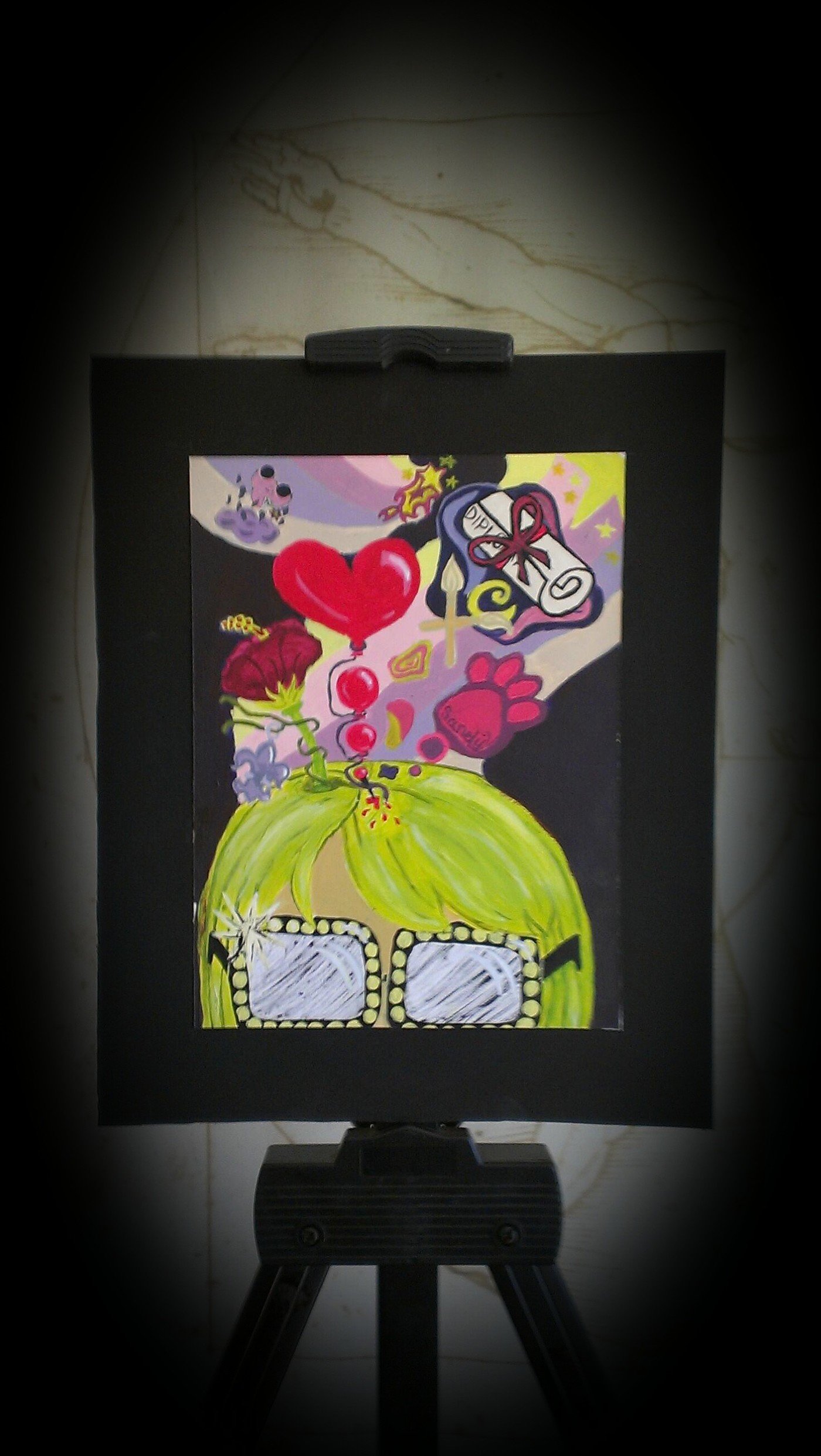 Self Portrait by Krista Hunter at Coroflot.com