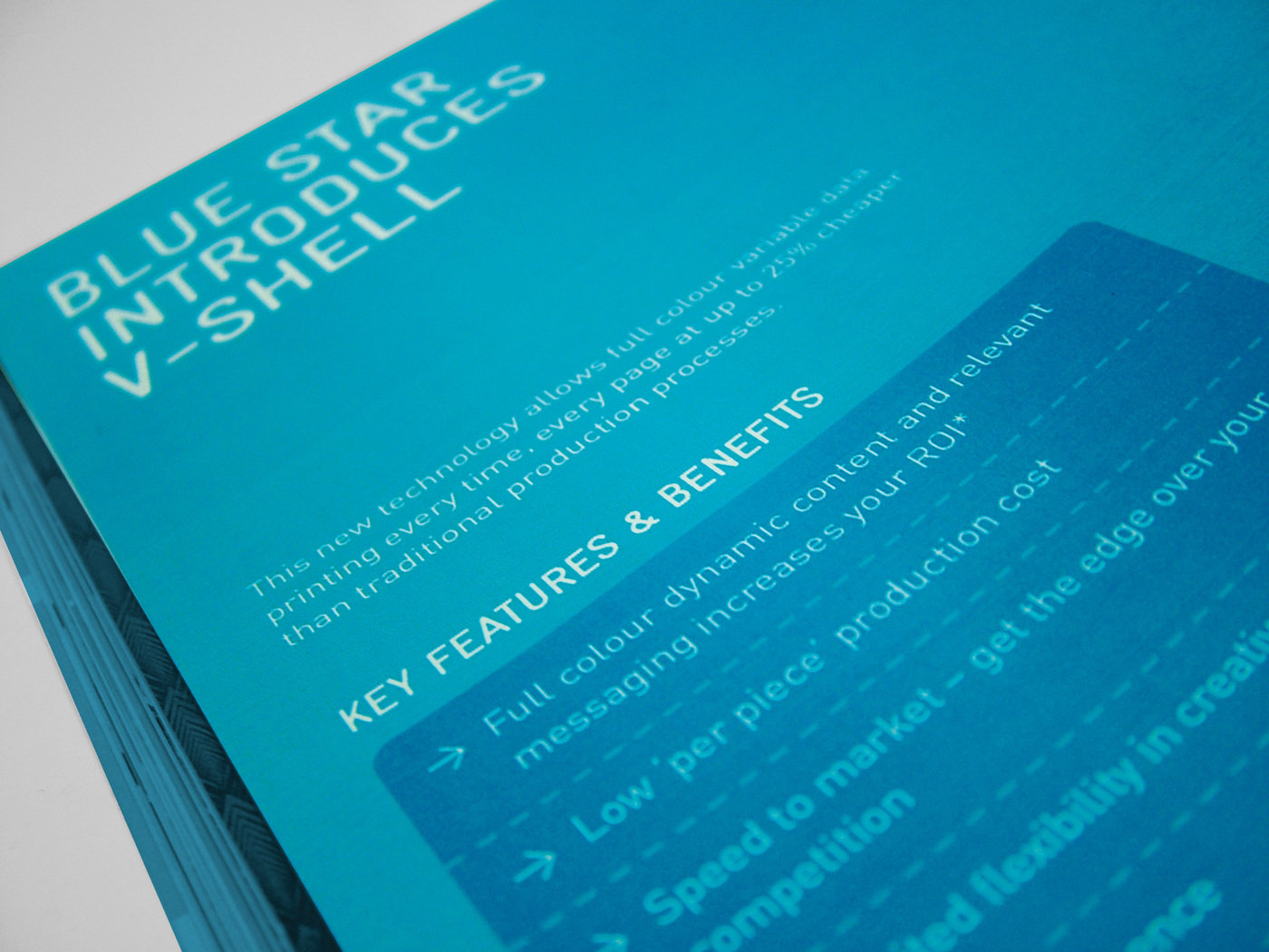 Print - V-Shell Brochure by 10 FOLD at Coroflot.com